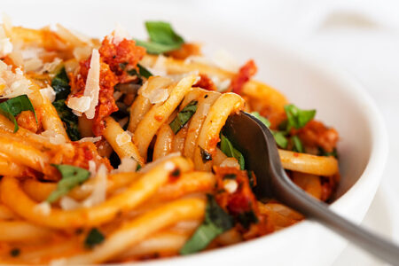 Sun Dried Tomato Pasta - Seasons and Suppers