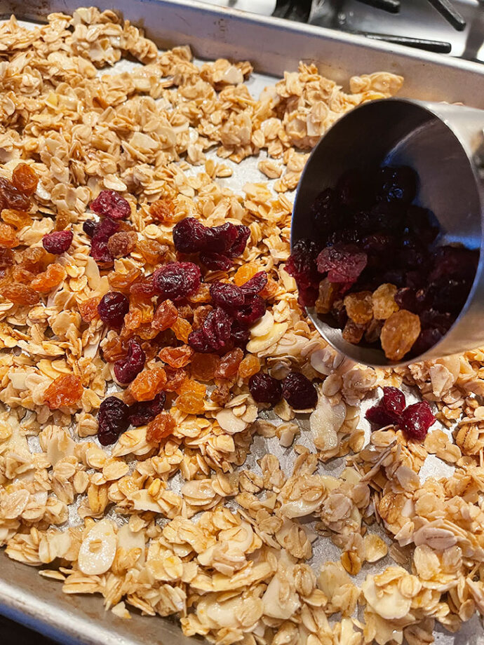 Cranberry Orange Granola - Seasons and Suppers