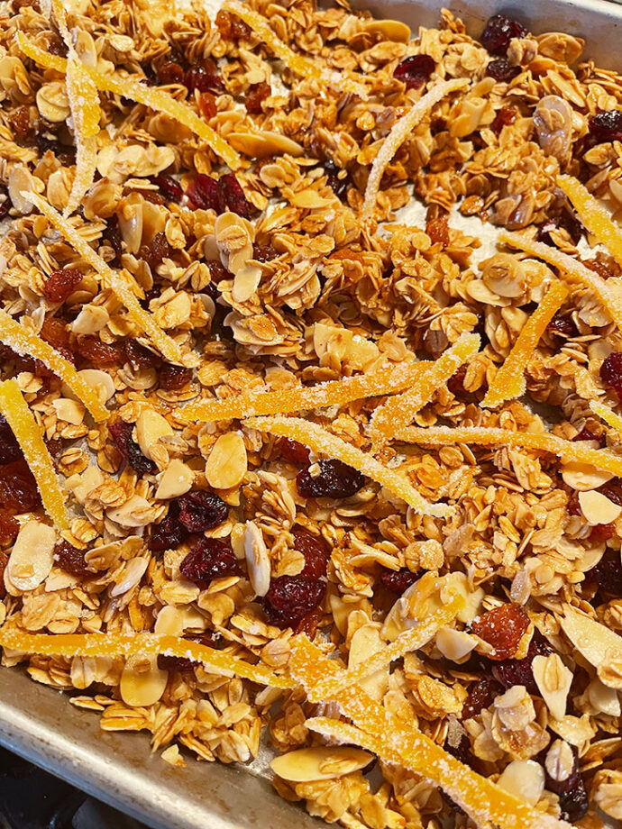 Cranberry Orange Granola - Seasons and Suppers
