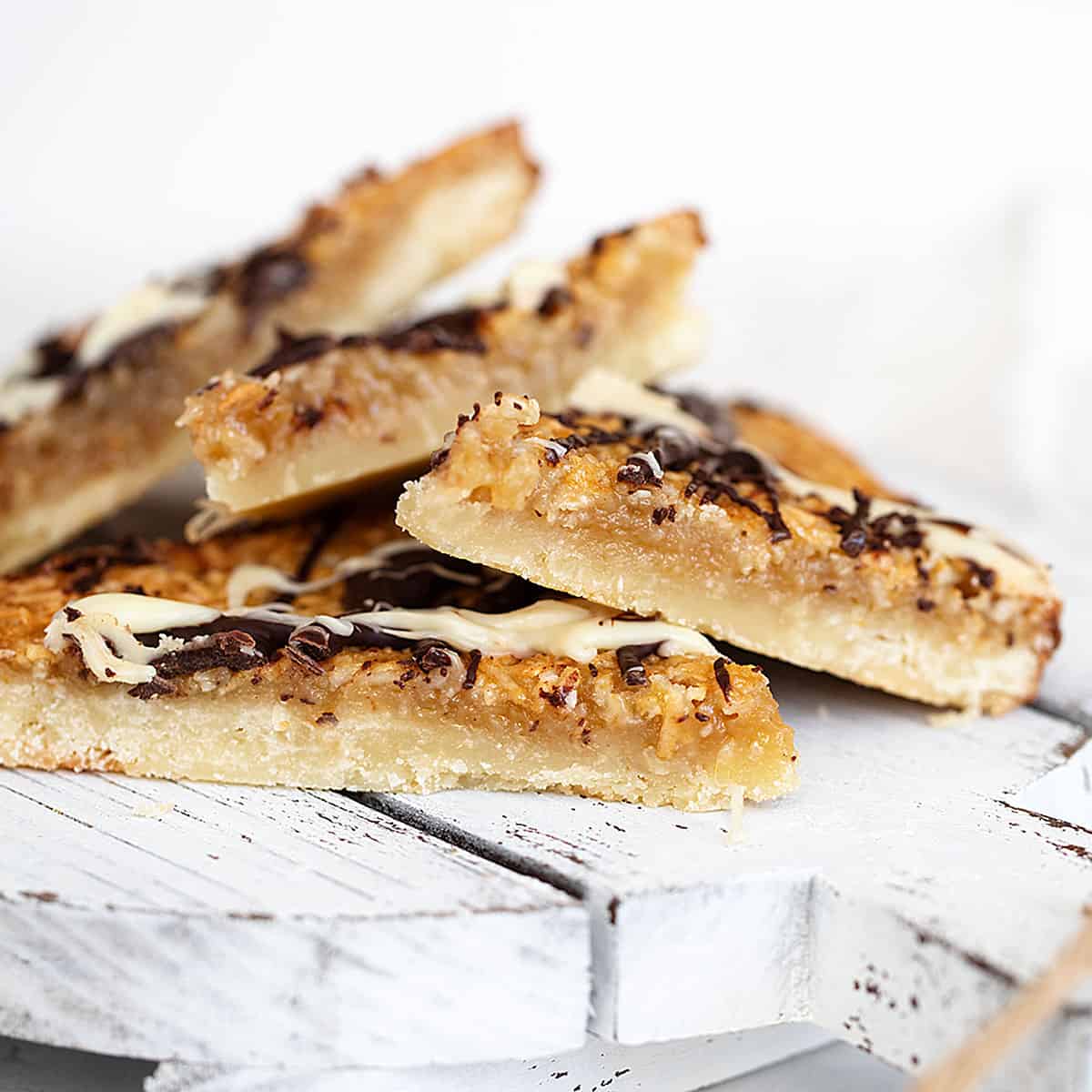 Macaroon Madness Bars - Seasons and Suppers