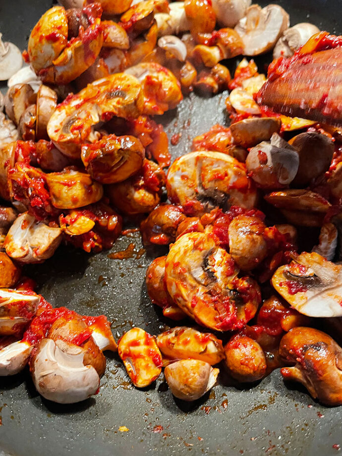 Mushroom Ragù Pasta - Seasons and Suppers