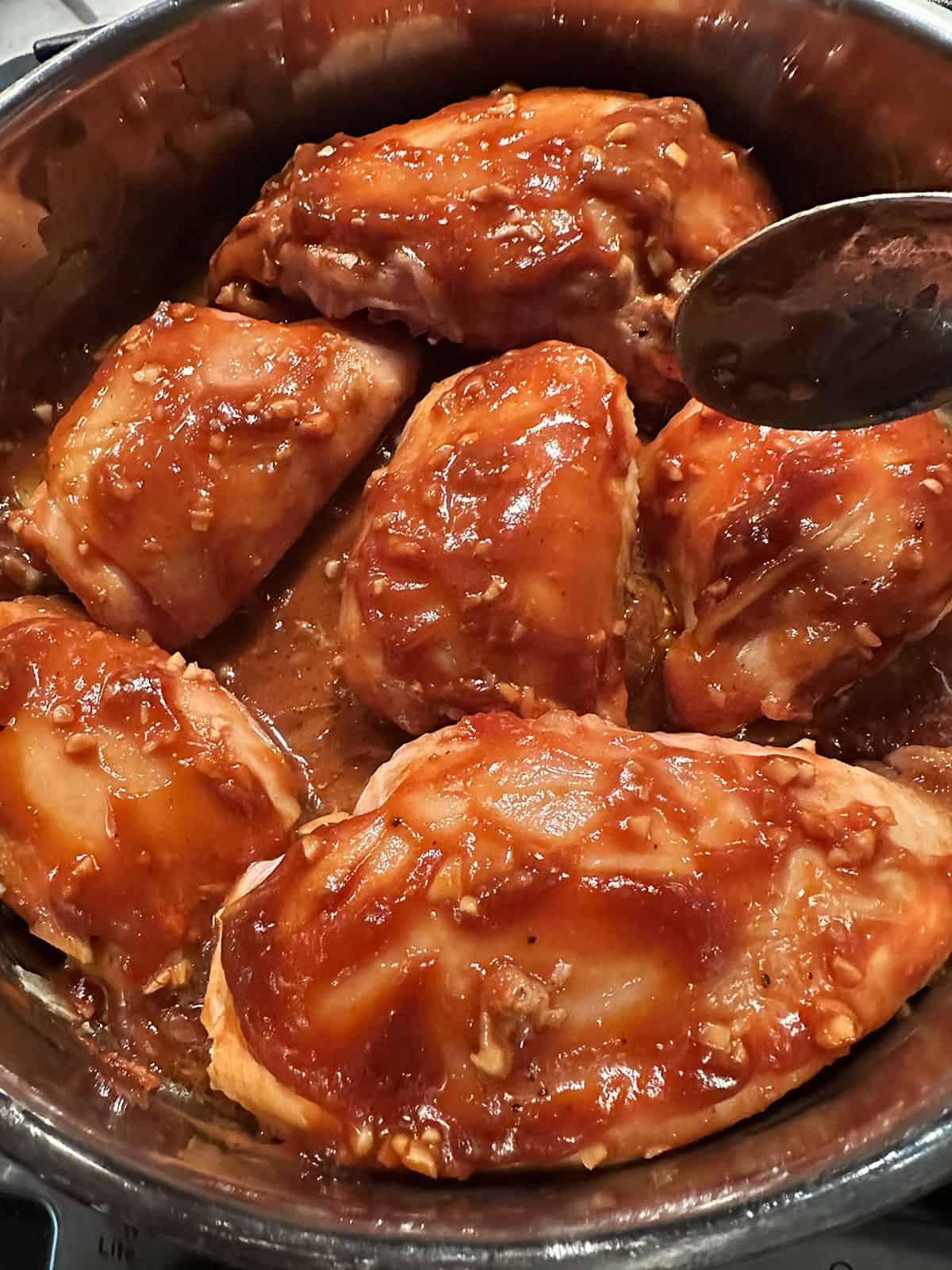 Bone-in Chicken Sticky Chicken - Seasons and Suppers