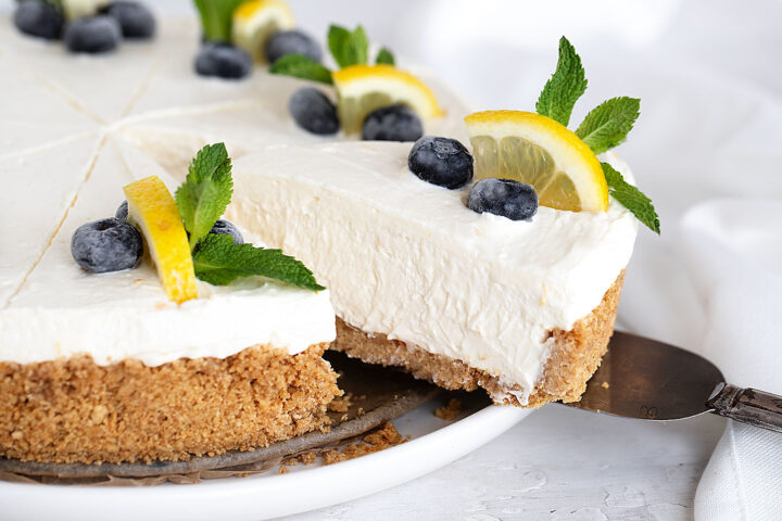 No-Bake Lemon Cheesecake - Seasons and Suppers