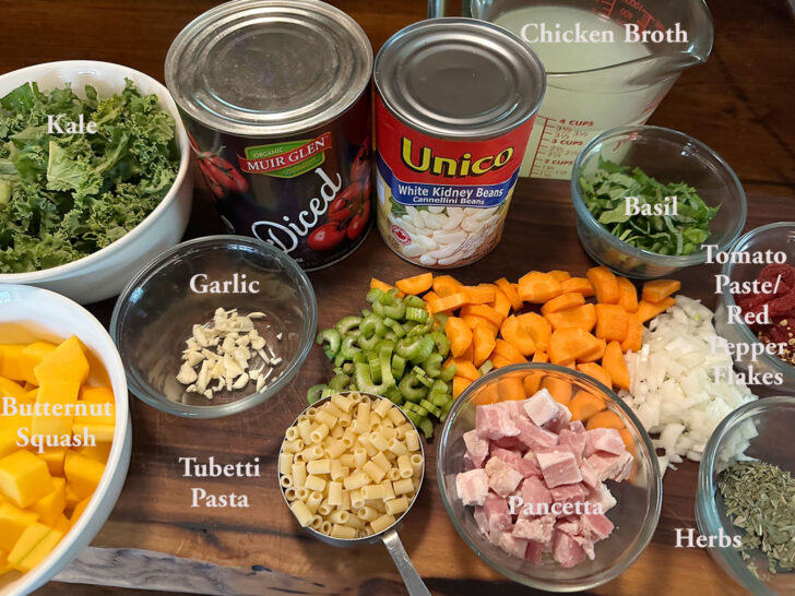 Fall Minestrone - Seasons and Suppers