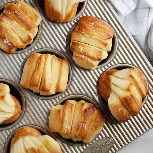 Butterflake Rolls - Seasons and Suppers