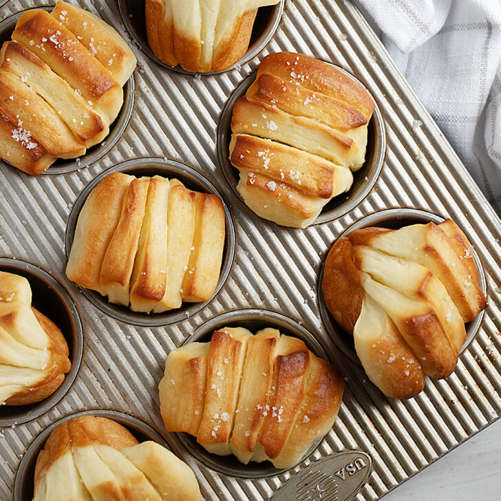Butterflake Rolls - Seasons and Suppers