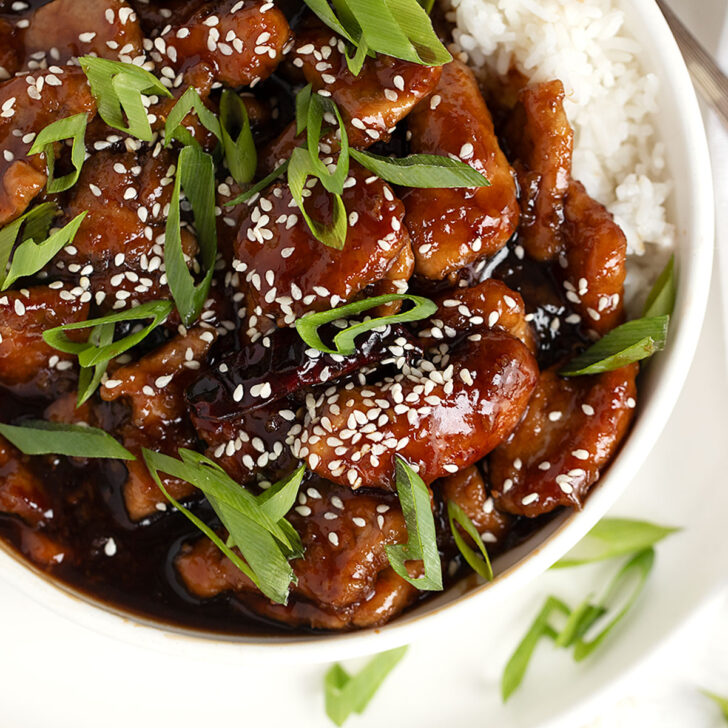 Mongolian Pork - Seasons and Suppers