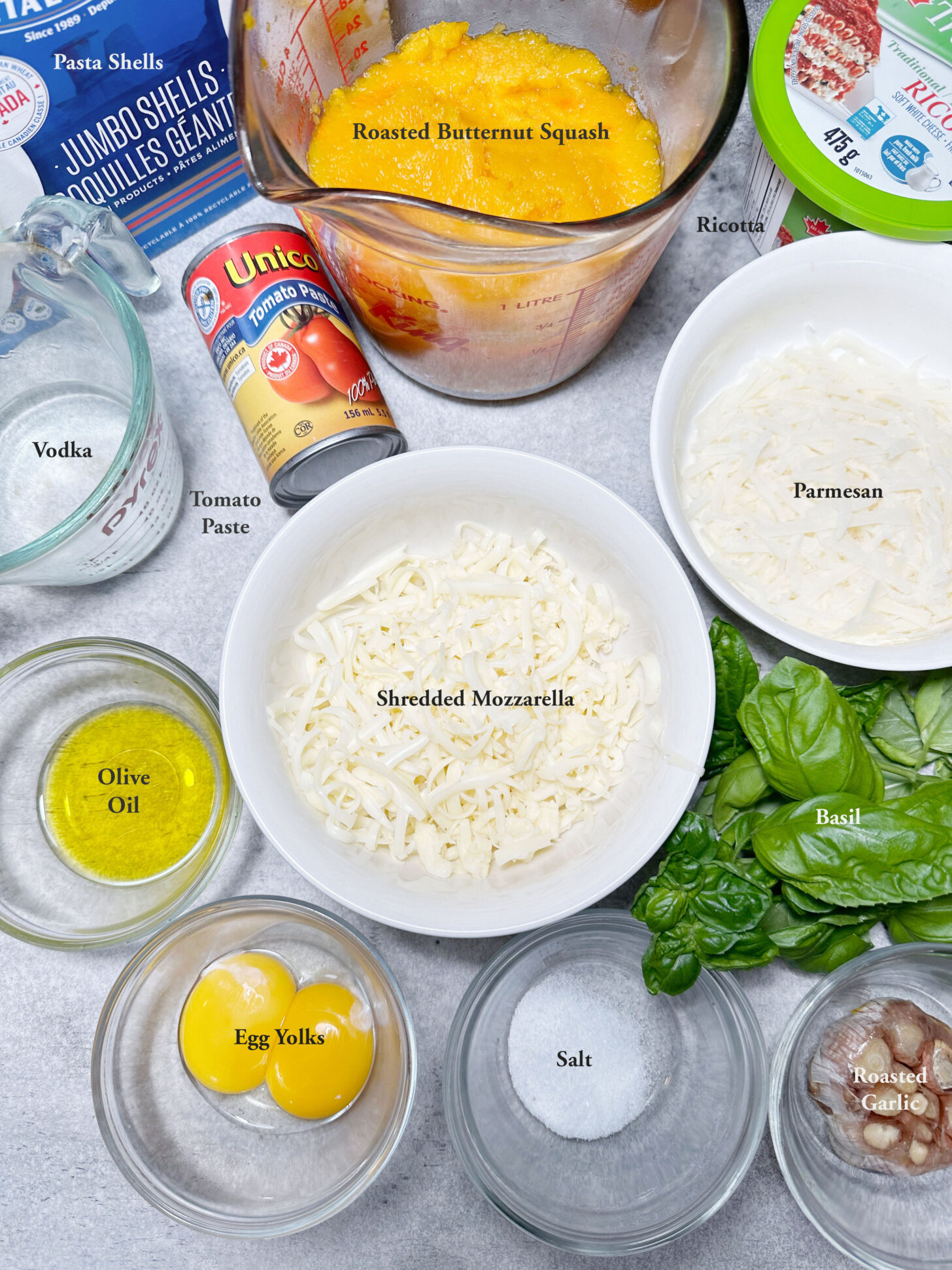 Butternut Ricotta Stuffed Shells - Seasons and Suppers