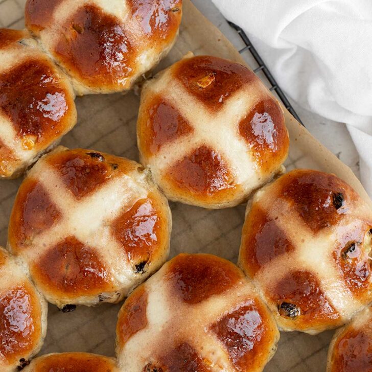 Traditional Hot Cross Buns - Seasons and Suppers