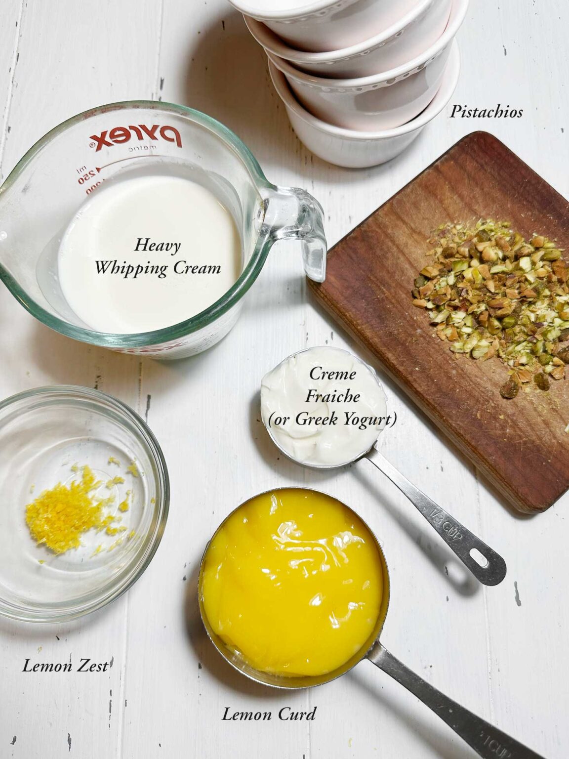 Lemon Curd Pudding - Seasons and Suppers