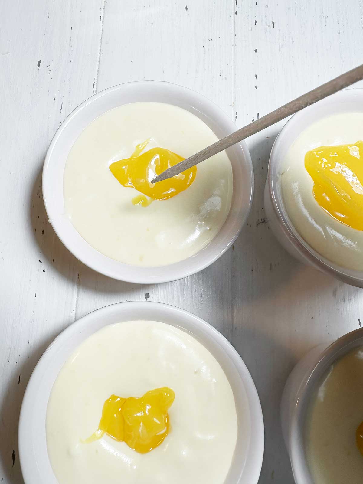 Lemon Curd Pudding - Seasons and Suppers