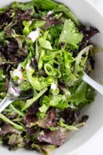 A Simple Spring Salad - Seasons and Suppers