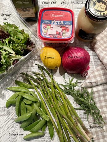 A Simple Spring Salad - Seasons and Suppers