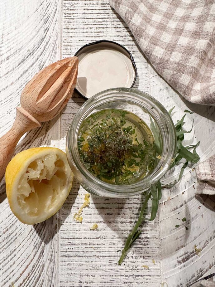 A Simple Spring Salad - Seasons and Suppers