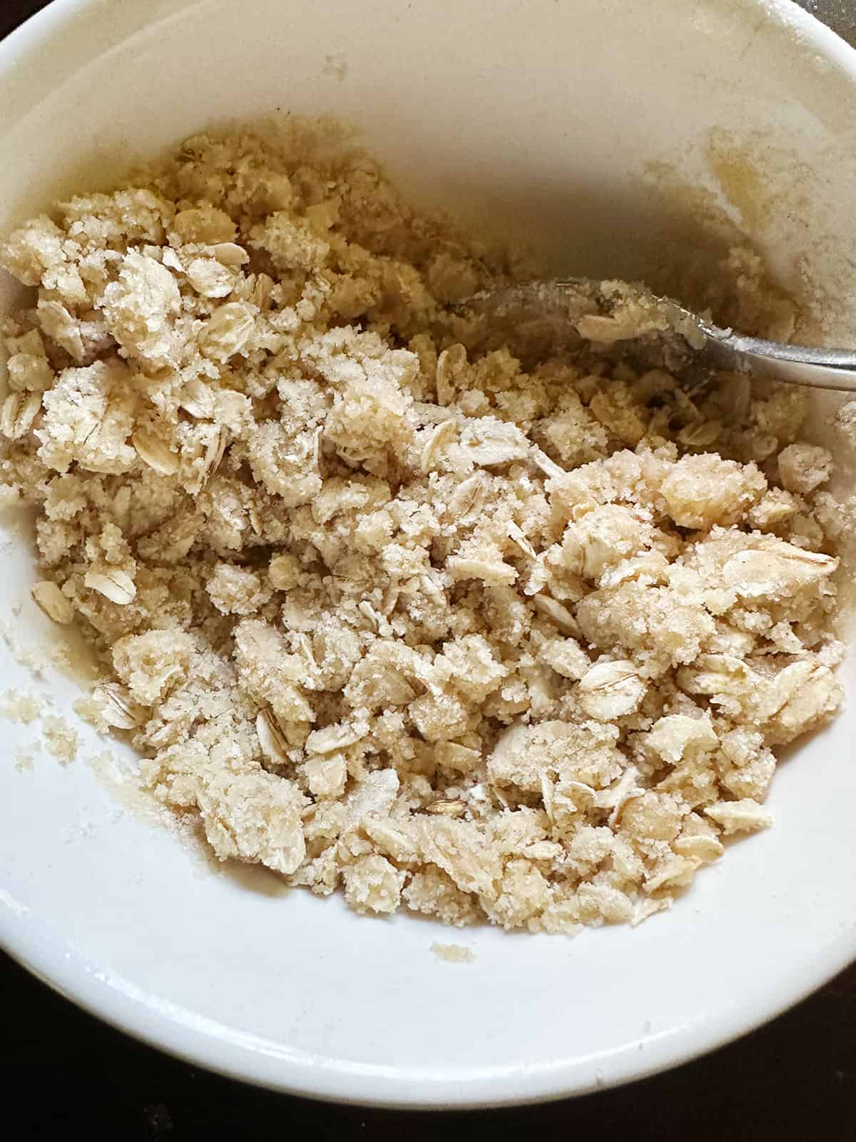 Strawberry Crisp for Two - Seasons and Suppers