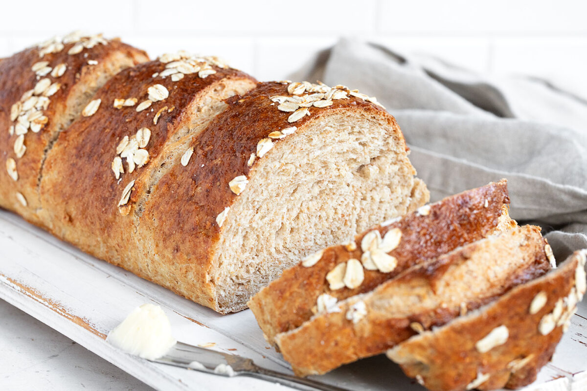 Honey Wheat Oat bread - Seasons and Suppers