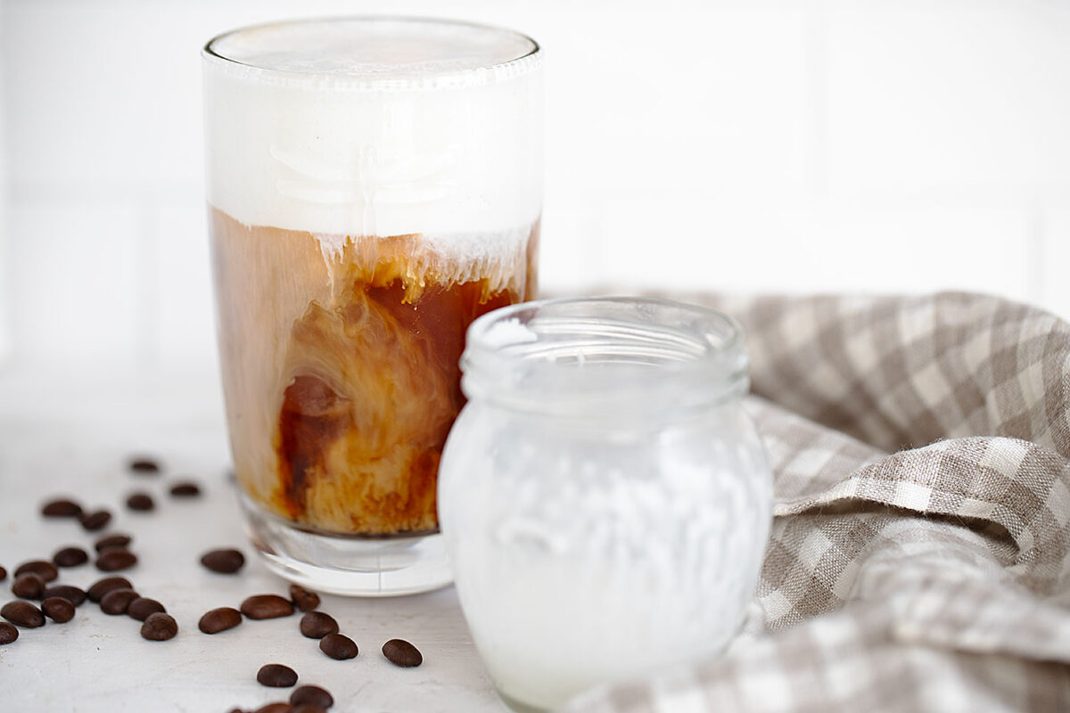 Vanilla Sweet Cream Cold Brew Coffee - Seasons and Suppers