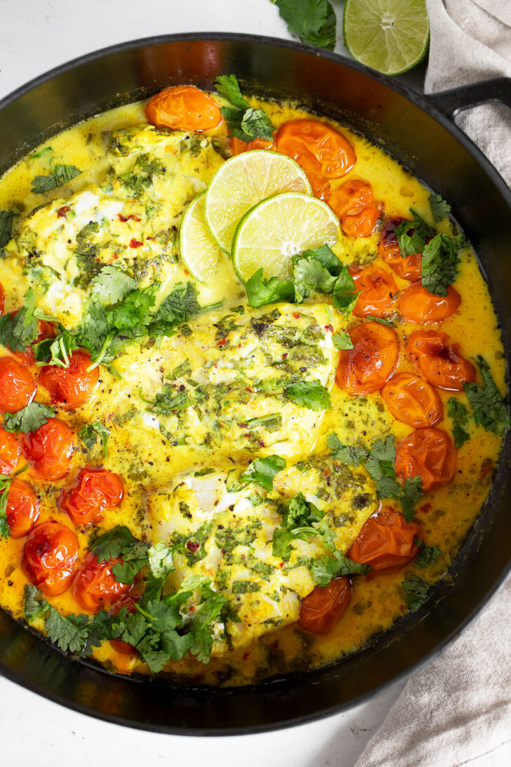 Coconut Milk Fish - Seasons and Suppers