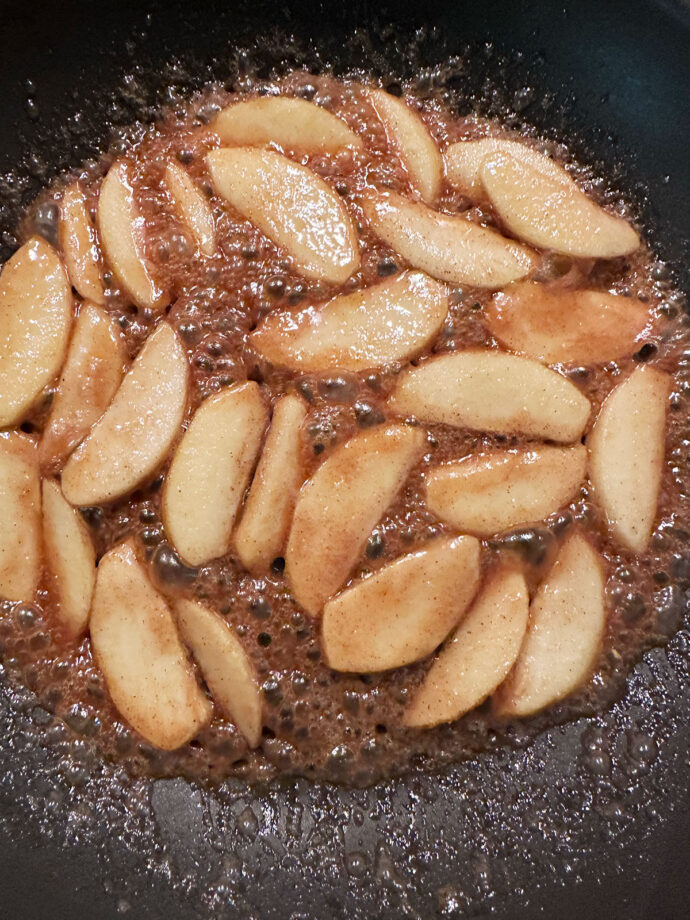 Individual Apple Dutch Baby Pancakes - Seasons and Suppers