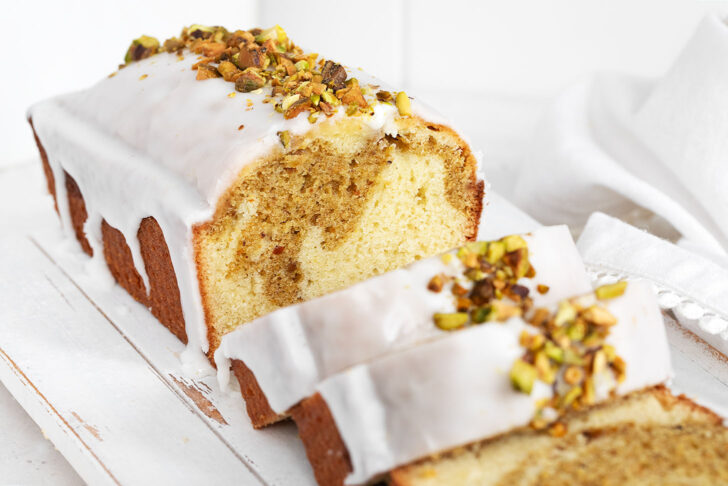 Pistachio Loaf Cake - Seasons and Suppers