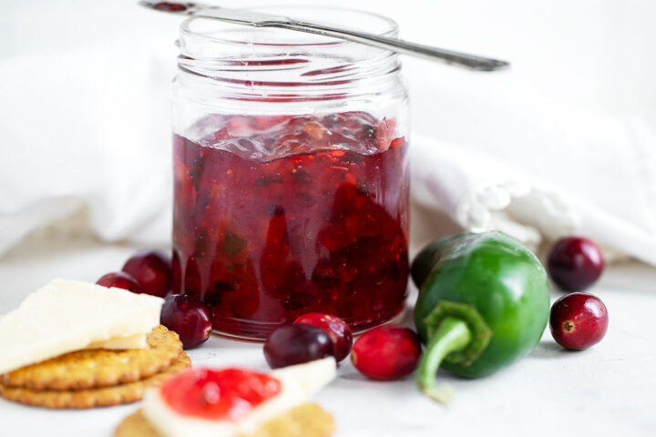 Cranberry Pepper Jelly - Seasons and Suppers