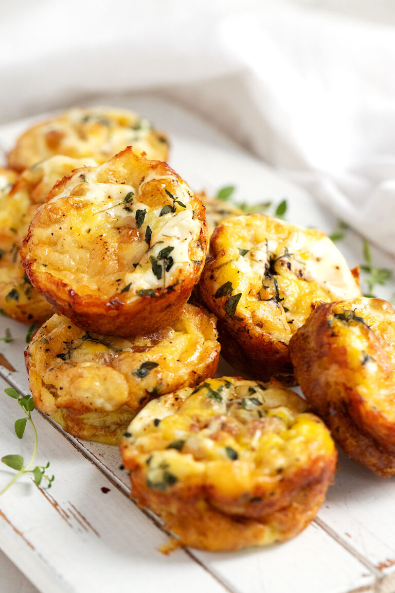 Crustless Mini Quiche - Seasons and Suppers