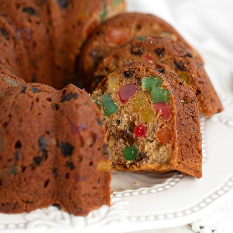 Old-Fashioned Gumdrop Cake - Seasons and Suppers