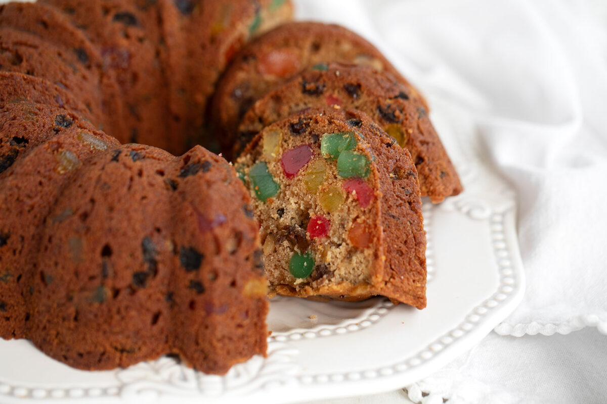 Old-Fashioned Gumdrop Cake - Seasons and Suppers