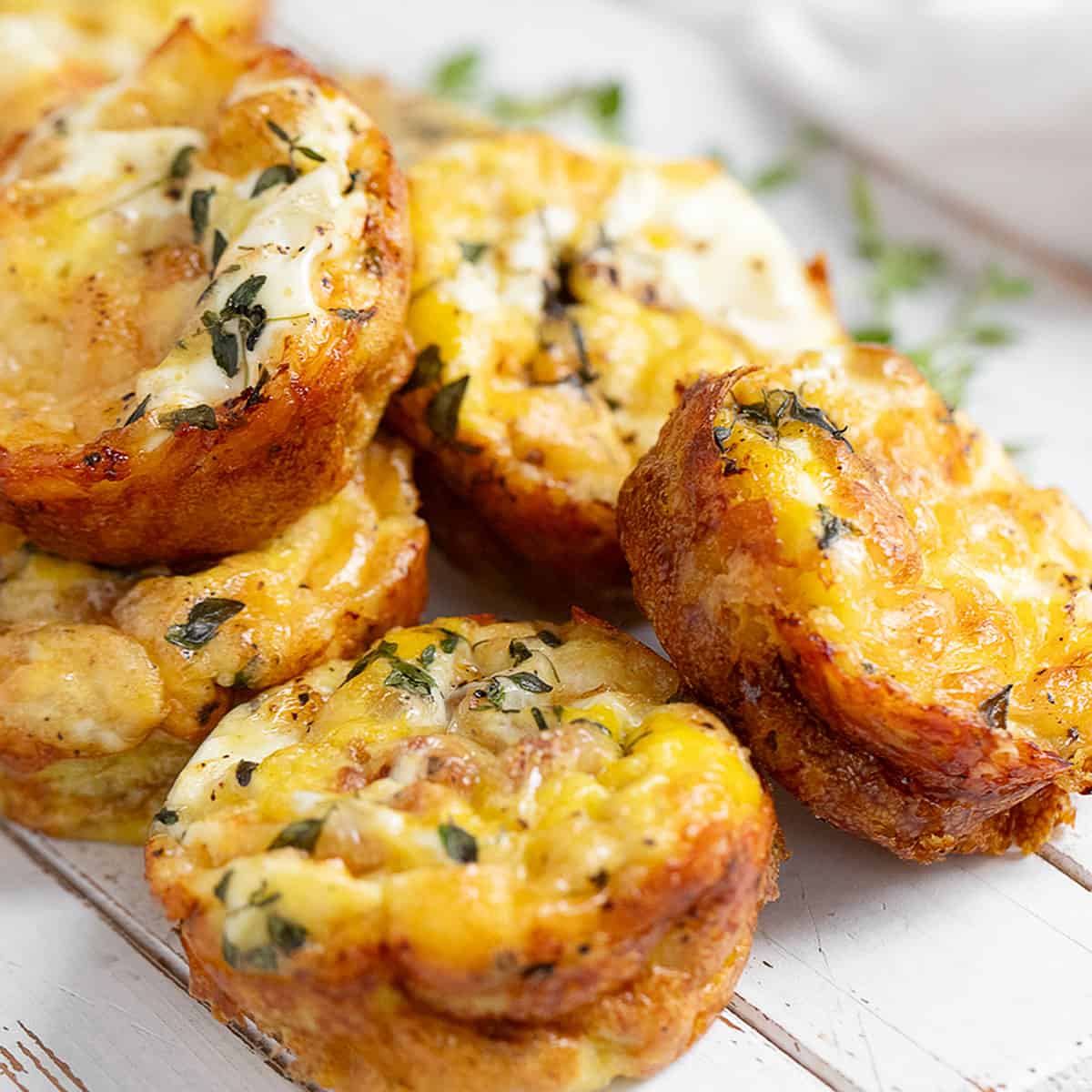 Crustless Mini Quiche - Seasons and Suppers