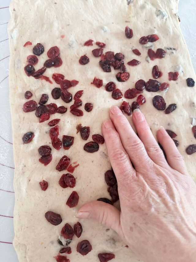 Cranberry Raisin Brie Bread - Seasons and Suppers