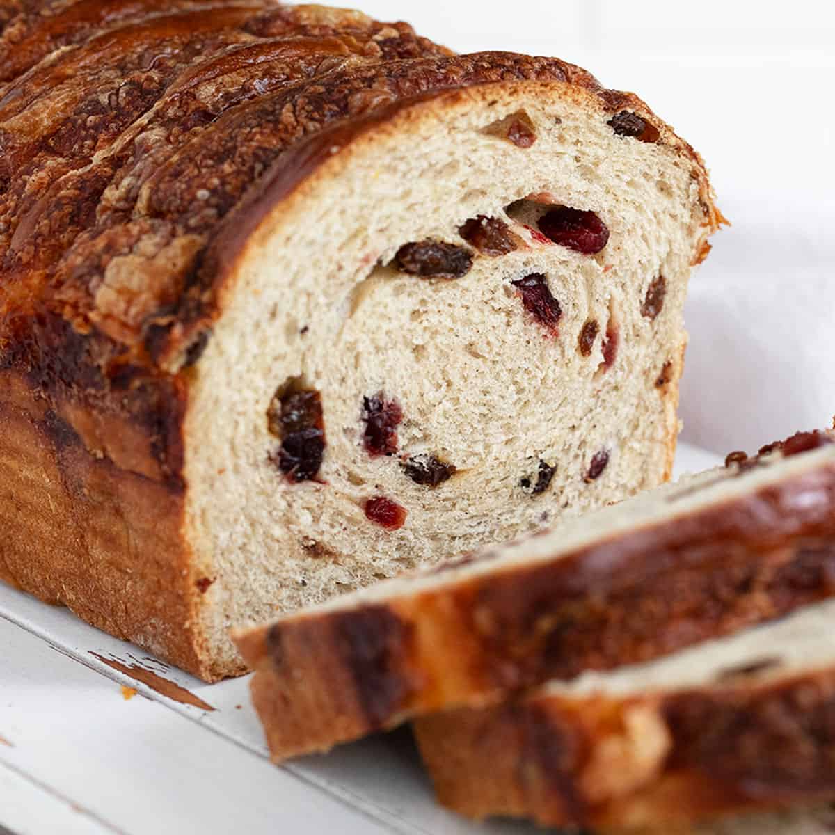 Cranberry Raisin Brie Bread - Seasons and Suppers