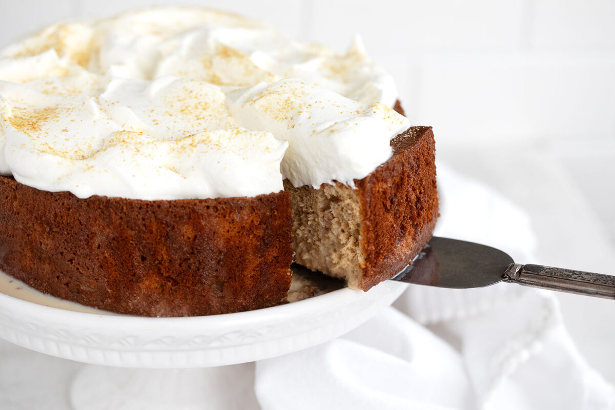 Gingerbread Tres Leches Cake - Seasons and Suppers