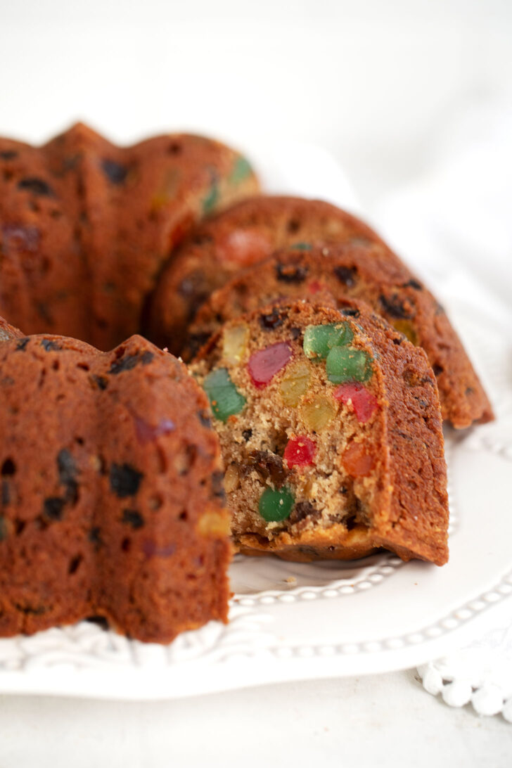 Old-Fashioned Gumdrop Cake - Seasons and Suppers