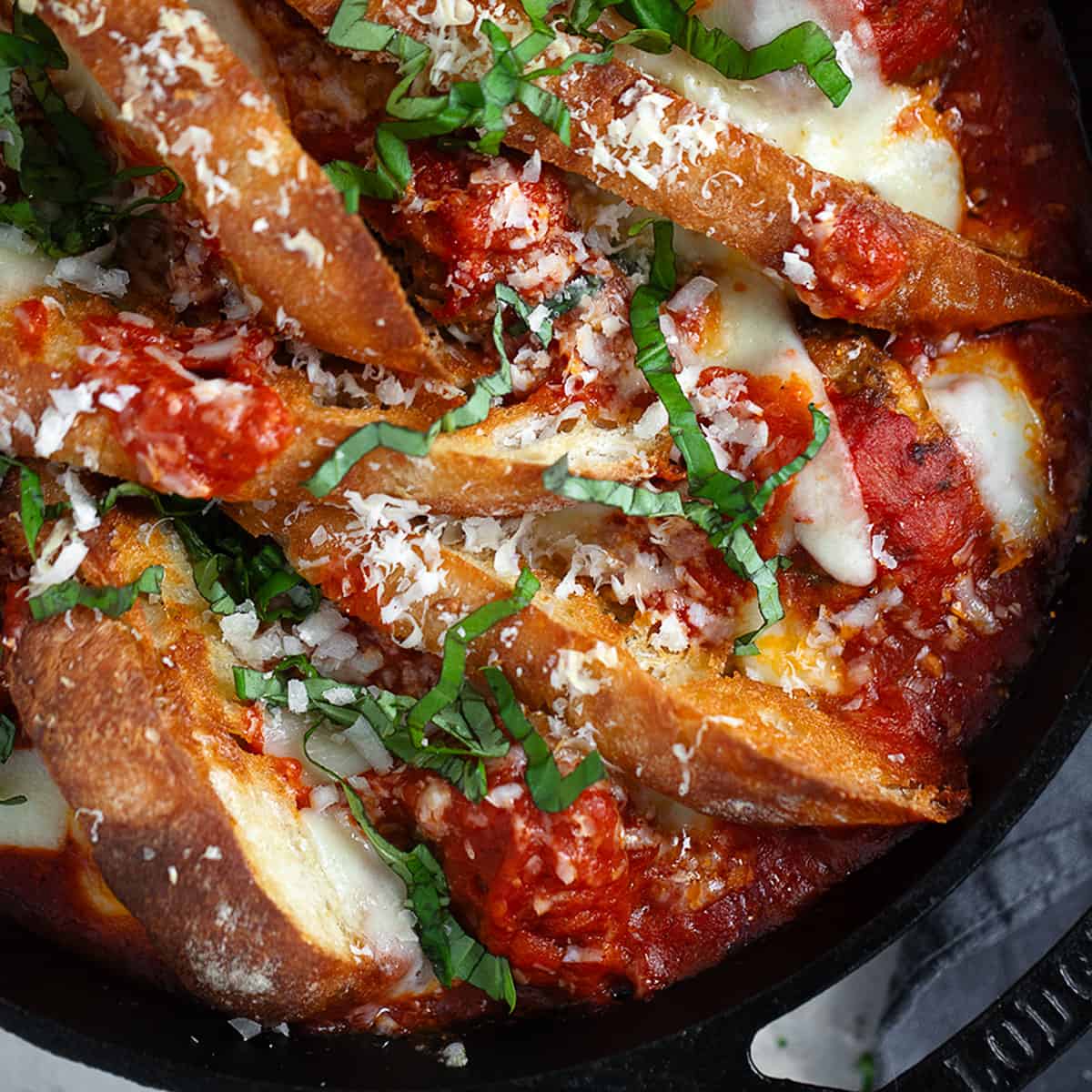 Meatball Sub Casserole - Seasons and Suppers