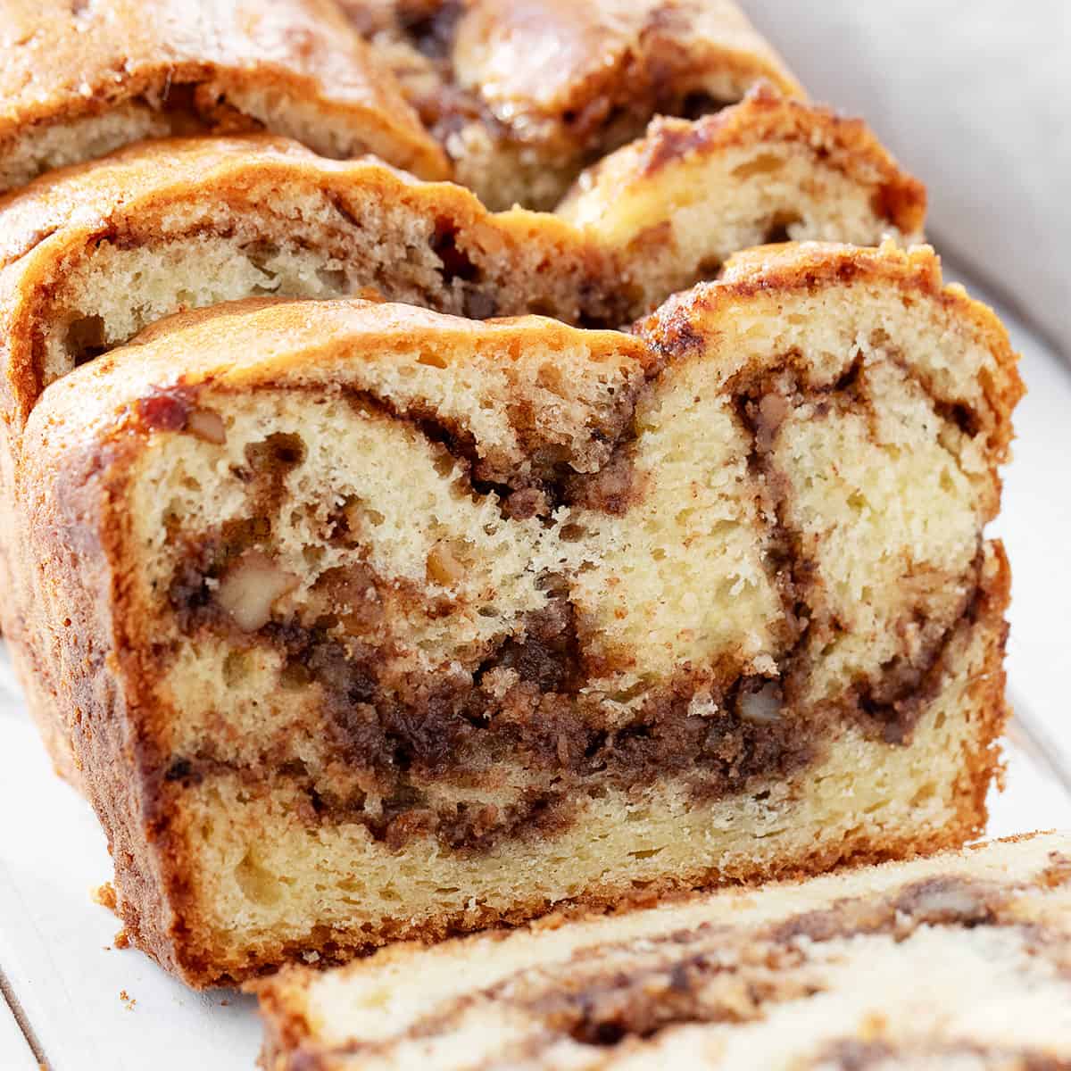 Hungarian Coffee Cake Loaf - Seasons and Suppers