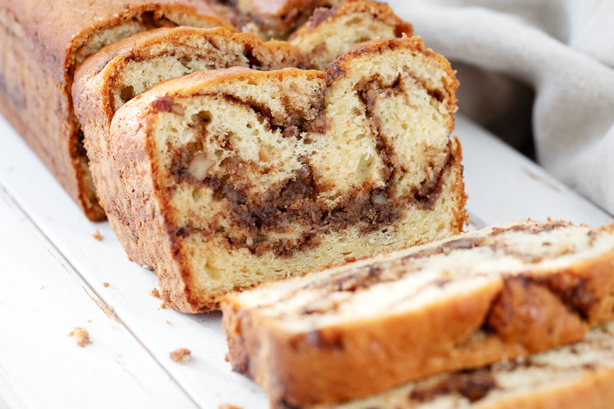 Hungarian Coffee Cake Loaf - Seasons and Suppers
