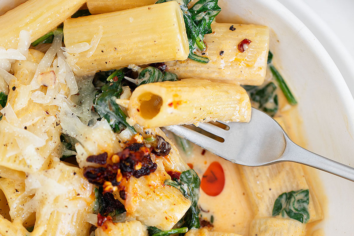 Chili Crisp Pasta - Seasons and Suppers