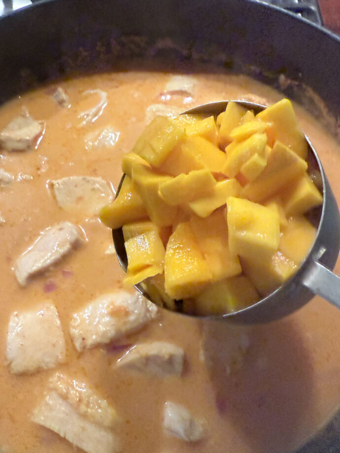 Chicken Mango Curry - Seasons and Suppers