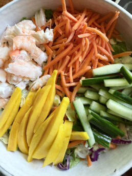 Summer Roll Salad - Seasons and Suppers