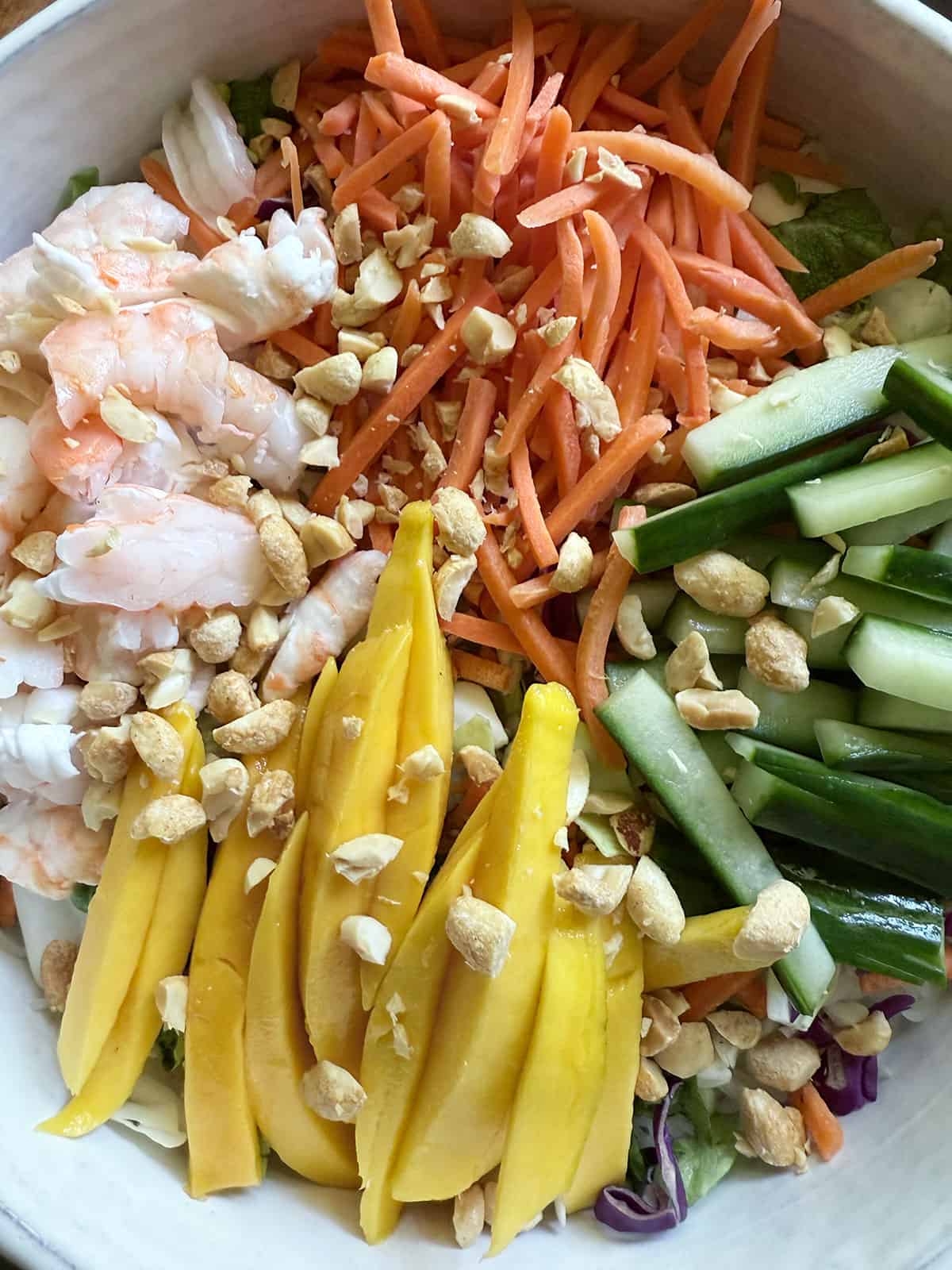 Summer Roll Salad - Seasons and Suppers