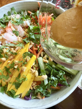 Summer Roll Salad - Seasons and Suppers