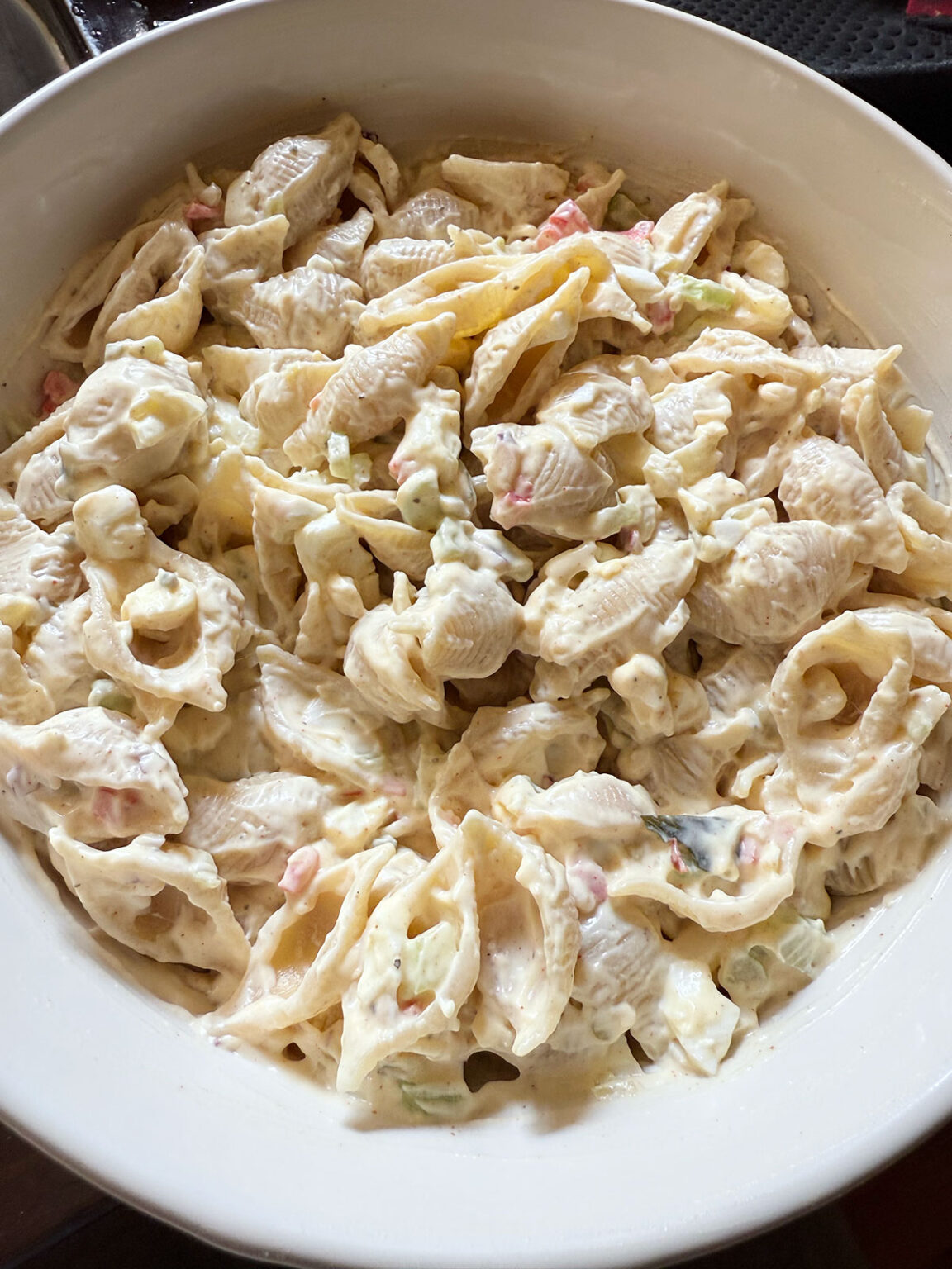 Shell Pasta Salad - Seasons and Suppers