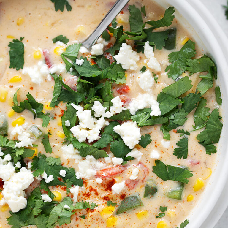 Creamy Sweetcorn Chowder - Seasons and Suppers