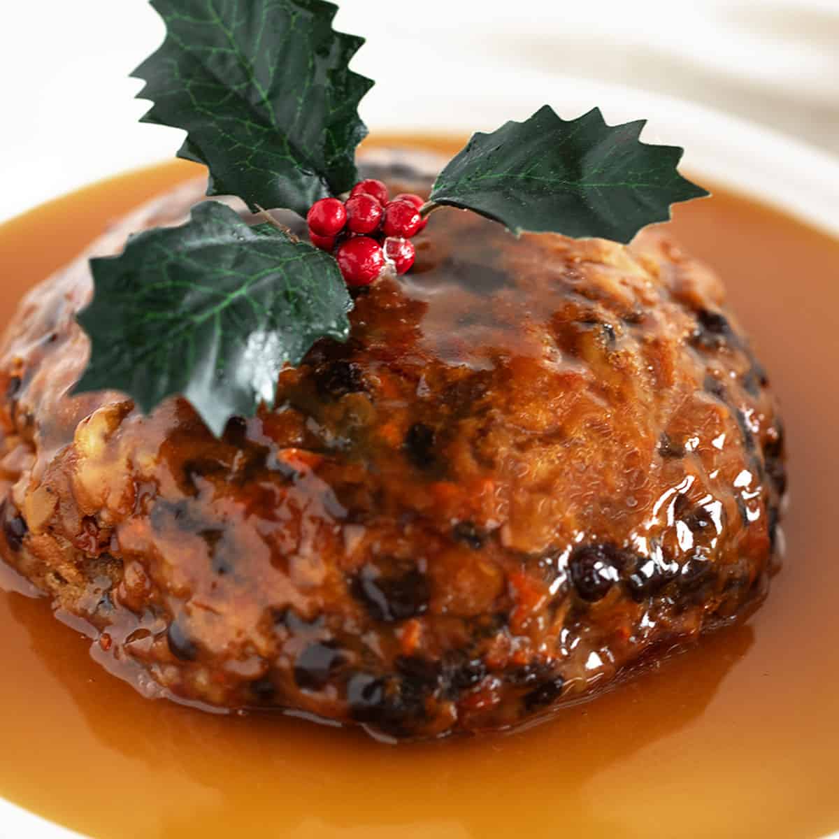 Christmas Pudding (without suet) - Seasons and Suppers