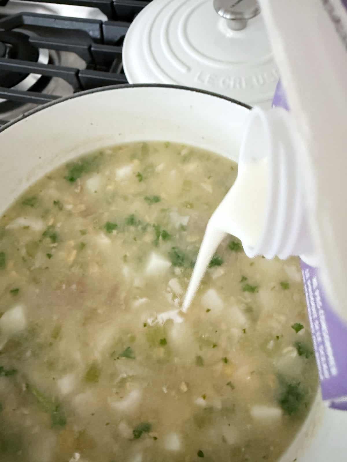 Easy Cod Chowder - Seasons and Suppers